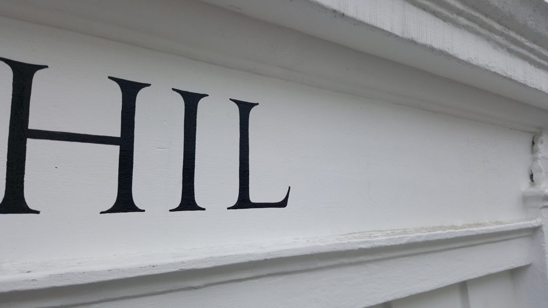 Traditional signwriting by a Sign writer in Notting Hill - Traditional ...