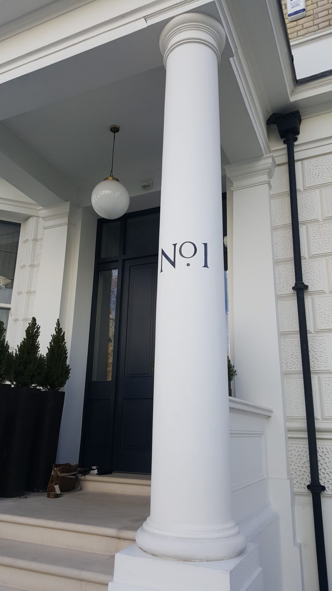 Property signwriting in West London - Traditional Signs of London
