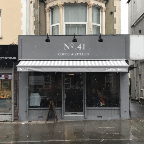 Coffee Shop signs hand painted - Traditional Signs of London